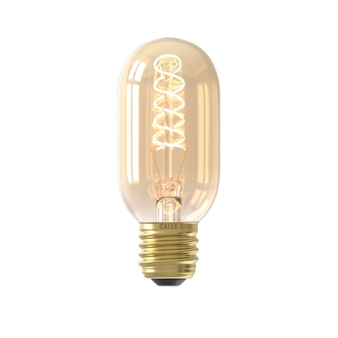 Calex Decorative Gold E27 Led Tubular Bulb - Tesco Groceries
