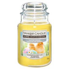 Yankee Easter Chicks Candle Large Jar 538G - Tesco Groceries