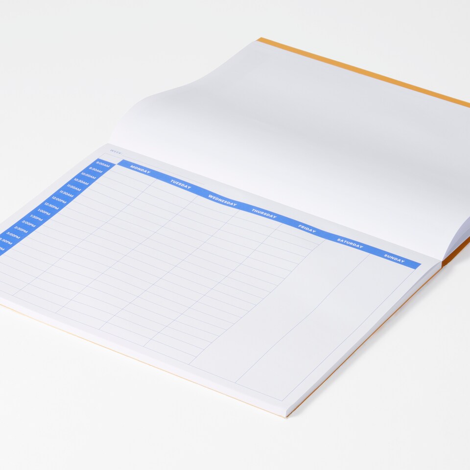 Paperchase Badge Collector A4 Weekly Planner - Tesco Groceries