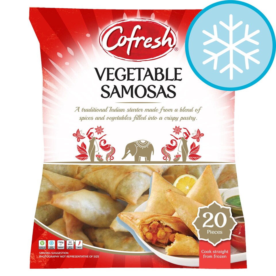 Cofresh Vegetable Samosas 700G - Tesco Groceries
