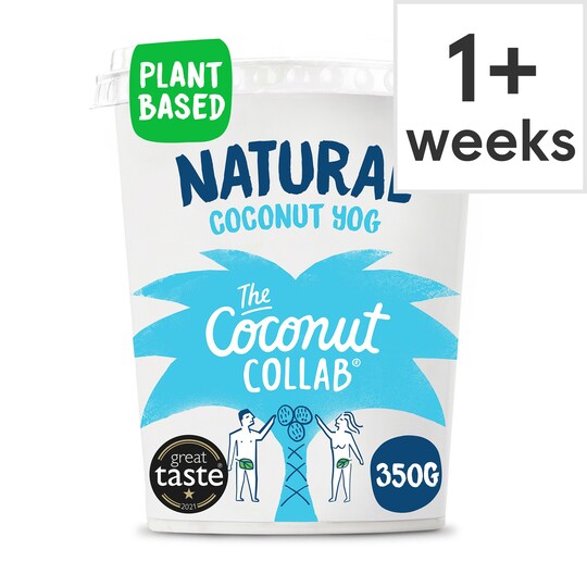 Coconut Collaborative Dairy Free Natural Coconut Yogurt 350G - Tesco ...