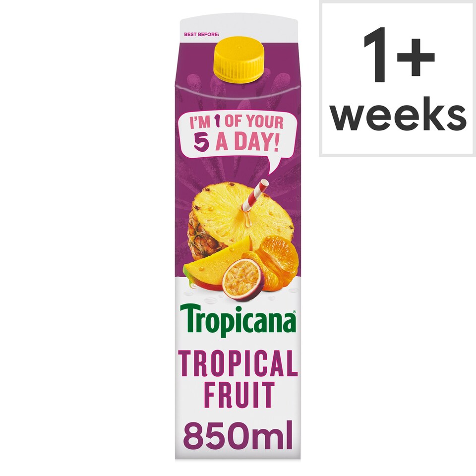 Tropicana Tropical Juice 850Ml - Tesco Groceries