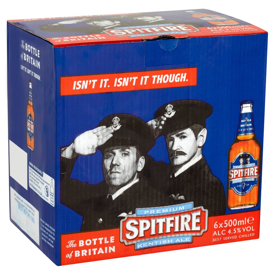 Spitfire 6x500ml (L) - Tesco Groceries