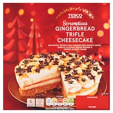 Tesco Gingerbread Trifle Cheesecake 450g - Tesco Groceries