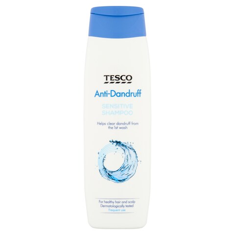 Tesco Anti-Dandruff Sensitive Shampoo 300ml - Tesco Groceries