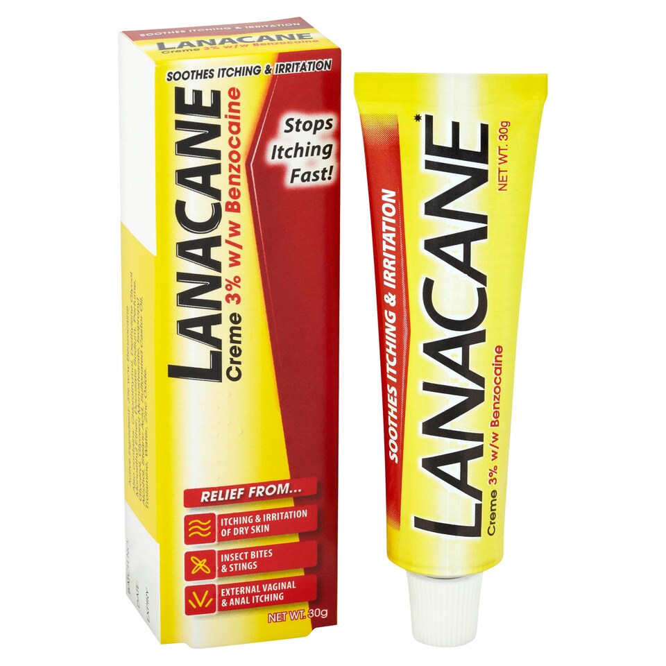 Lanacane Cream 30G Tube - Tesco Groceries