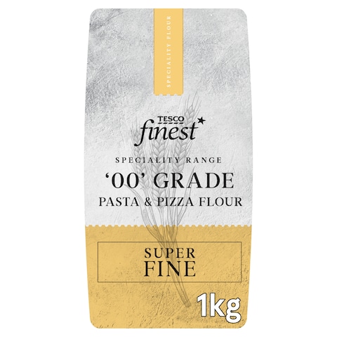 Tesco Finest '00' Grade Pasta & Pizza Flour 1Kg - Tesco Groceries