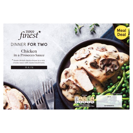 Finest Meal Deal Chicken In Prosecco Sauce 400G - Tesco Groceries