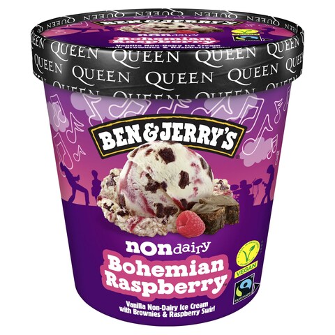Ben & Jerry's Bohemian Raspberry 465 ml - Tesco Groceries