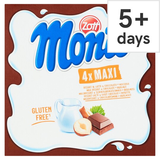 Zott Monte Chocolate & Hazelnut Pudding 400G - Tesco Groceries