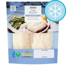 Tesco Cod Fillets 360G - Tesco Groceries