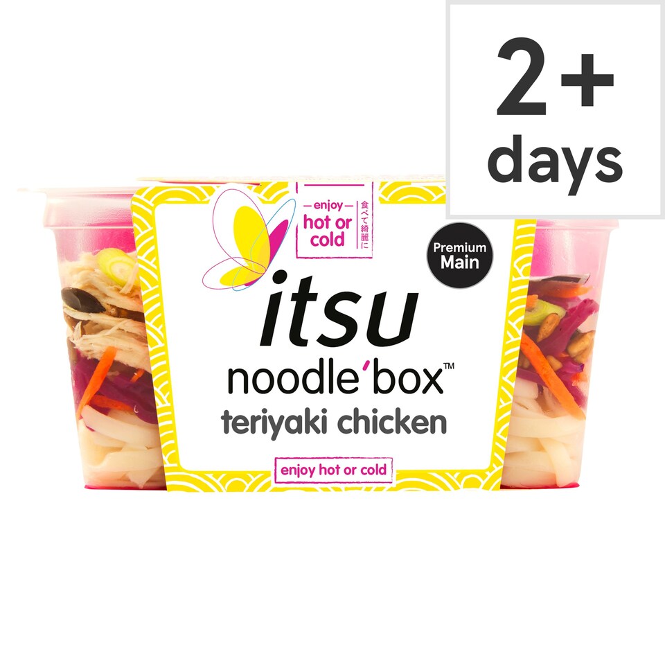 itsu teriyaki chicken noodle box 298g - Tesco Groceries