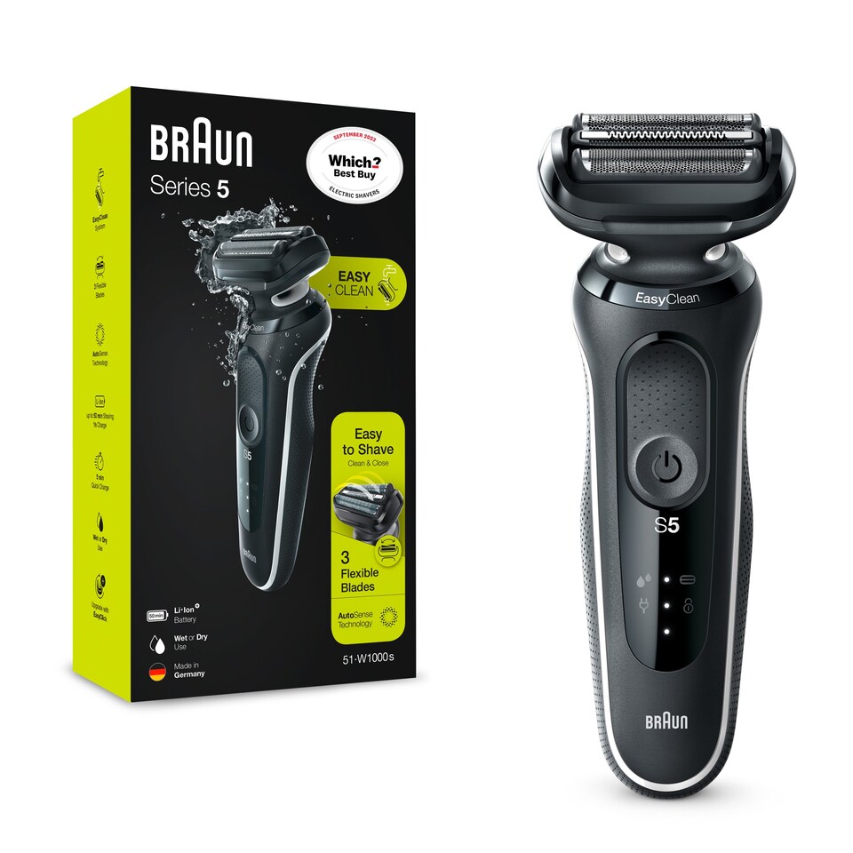 Braun Series 5 50-W1000s Shaver - Tesco Groceries