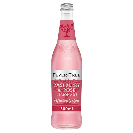 Fever Tree Refreshingly Light Rose Lemonade 500Ml - Tesco Groceries