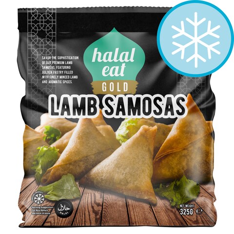 Halal Eat Gold Lamb Samosas 325g - Tesco Groceries