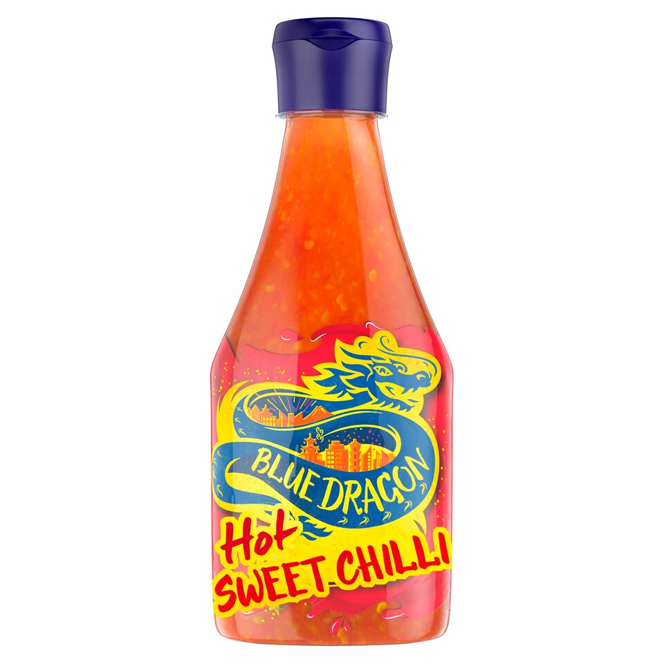 Blue Dragon Hot Sweet Chilli Sauce 380G - Tesco Groceries