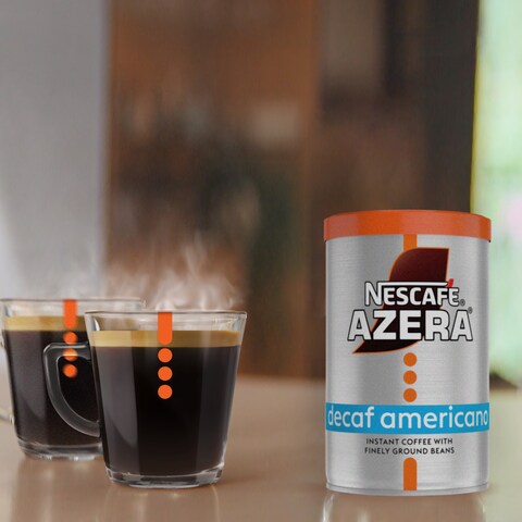 Nescafe Azera Americano Decaff Instant Coffee 90g - Tesco Groceries