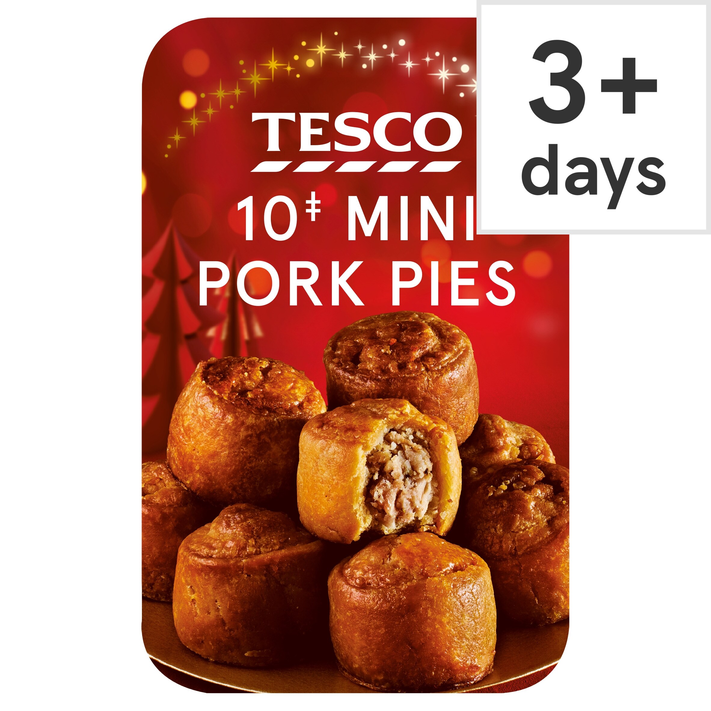 Tesco 10 Mini Pork Pies 250g - Tesco Groceries