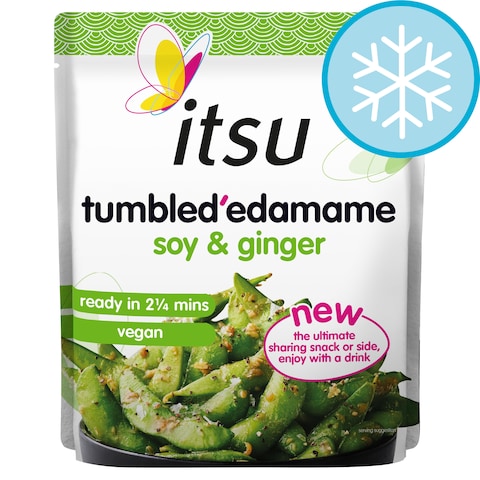 itsu soy & ginger edamame 300g - Tesco Groceries