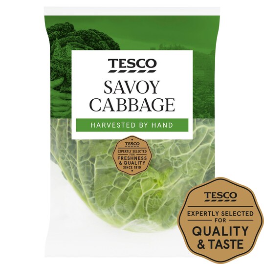 Tesco Savoy Cabbage - Tesco Groceries