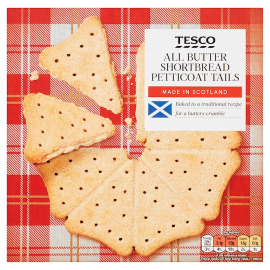 Tesco Shortbread Petticoat Tails 450G - Tesco Groceries