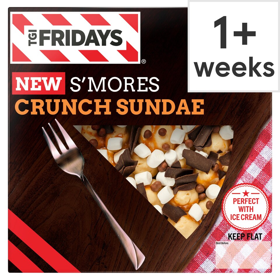 TGI Fridays S'mores Crunch Sundae Cake - Tesco Groceries
