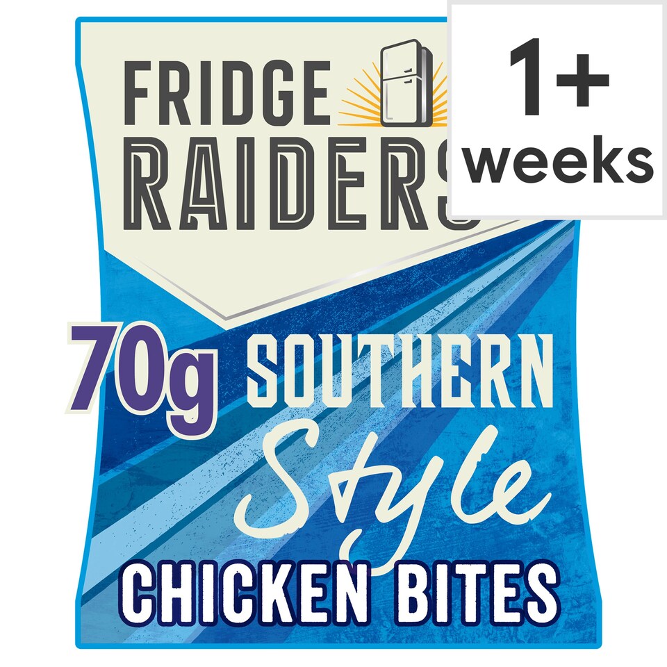 Fridge Raiders Southern Style Chicken Bites 70G - Tesco Groceries