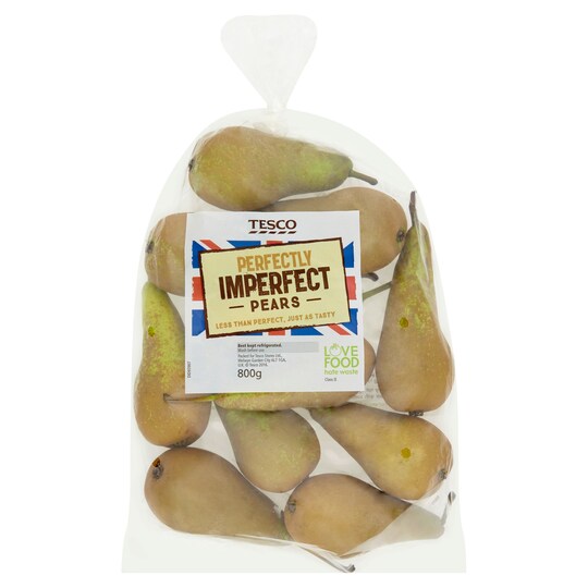 Perfectly Imperfect Pears 800G - Tesco Groceries