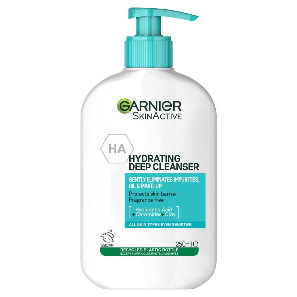 Garnier Skin Active Hydrating Deep Cleanser 250ml - Tesco Groceries
