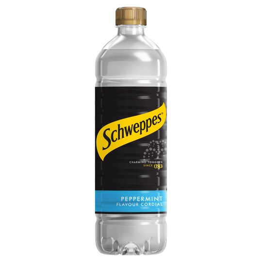 SCHWEPPES PEPPERMINT CORDIAL 1 LTR - Tesco Groceries