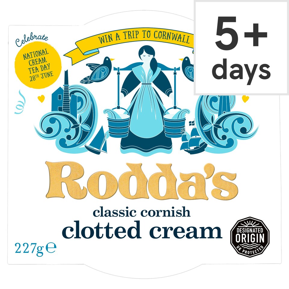 Rodda's Clotted Cream 227G (L) - Tesco Groceries
