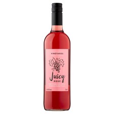 Vineyards Juicy Rose 75Cl - Tesco Groceries