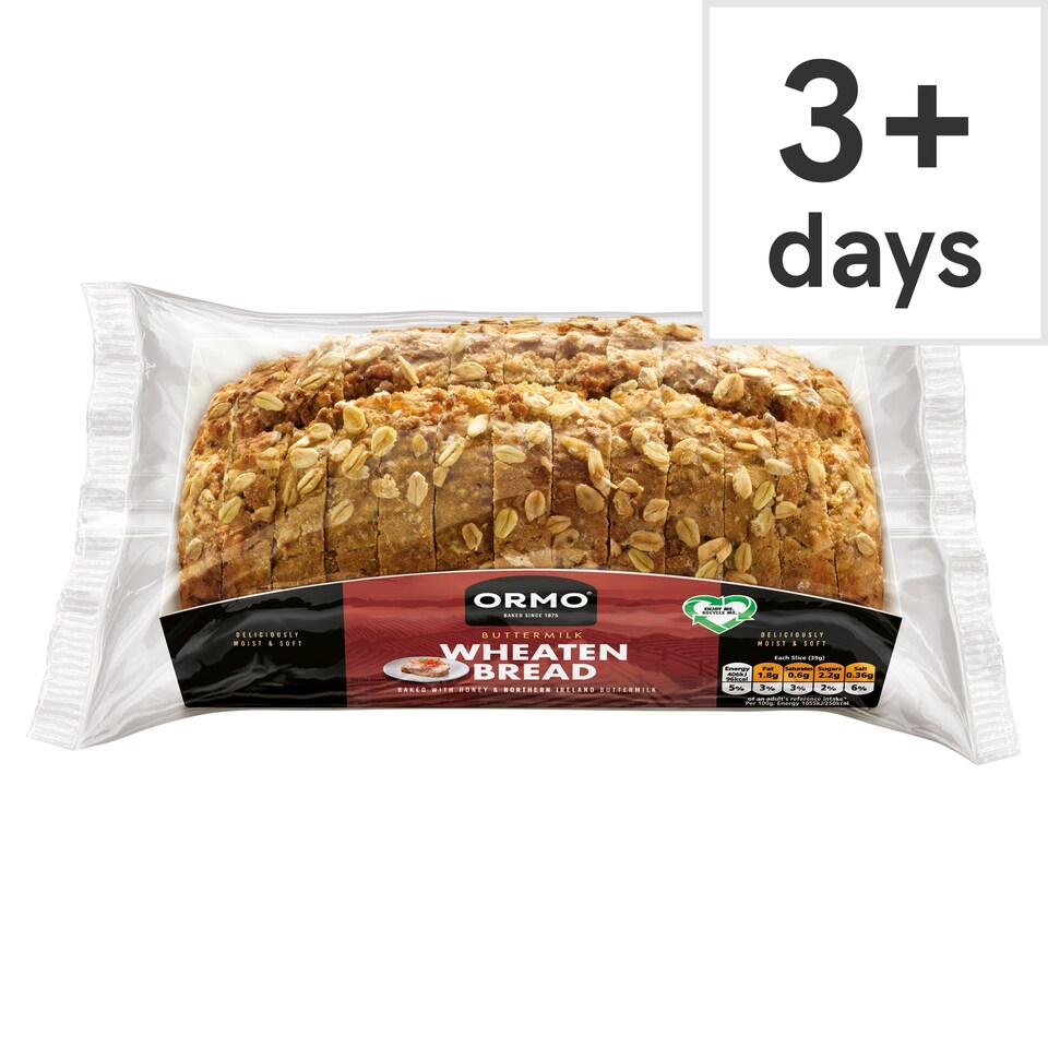 Ormo Fresh Buttermilk Wheaten 500G - Tesco Groceries