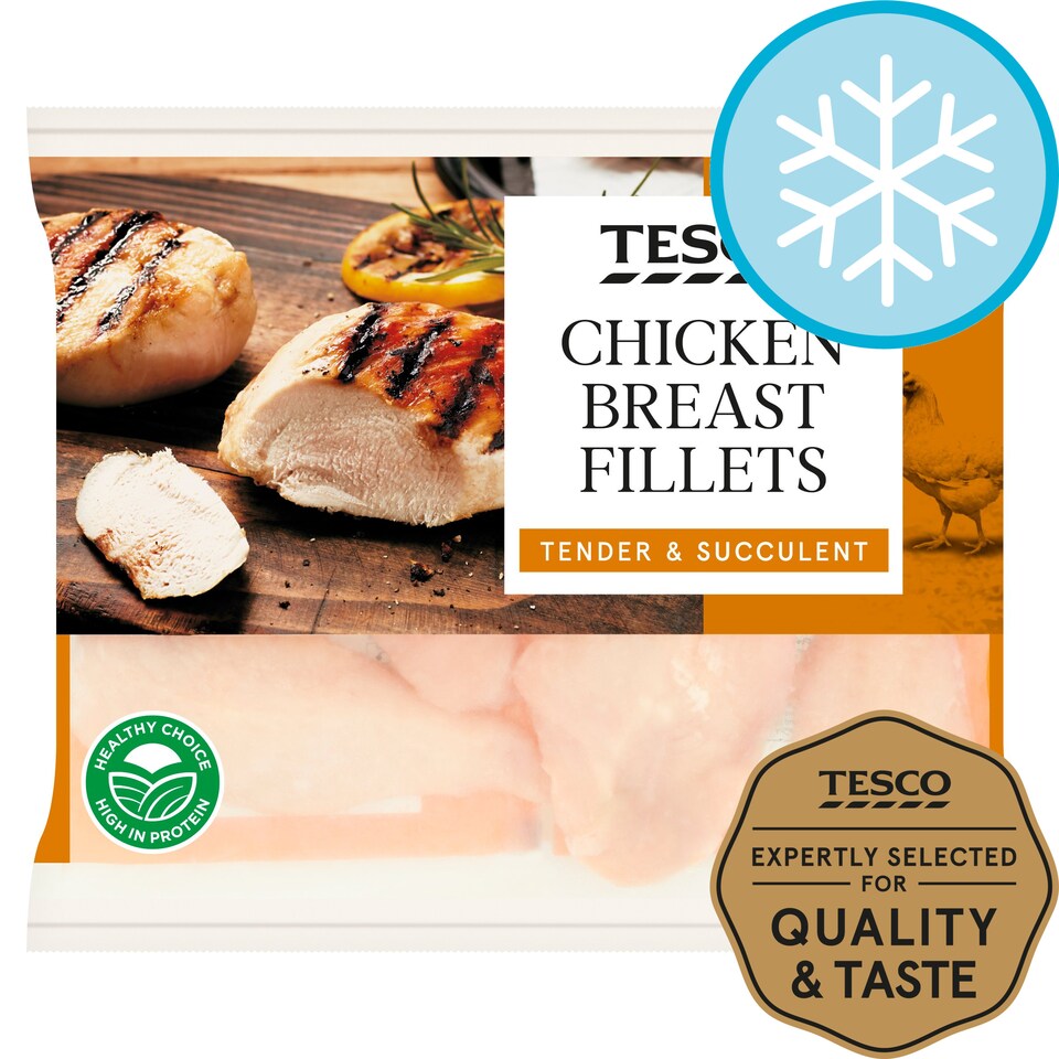 Tesco Chicken Breast Fillets 640G - Tesco Groceries
