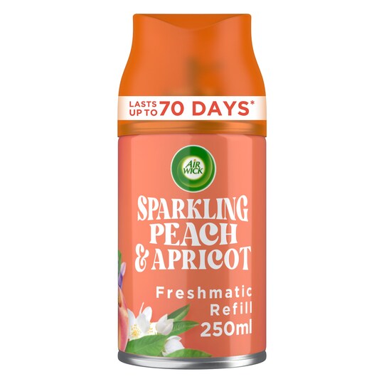 Airwick Freshmatic Refill Sparkling Peach & Apricot 250Ml - Tesco Groceries