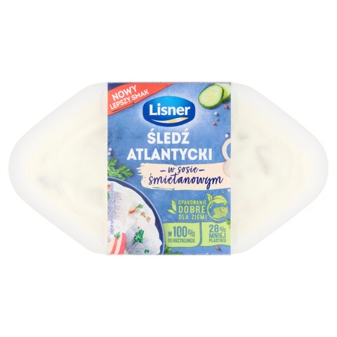 Lisner Herring Creamy Sauce 280G - Tesco Groceries