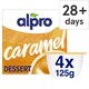 Alpro Caramel Dairy Free Vegan Soya Dessert 4x125g - Tesco Groceries