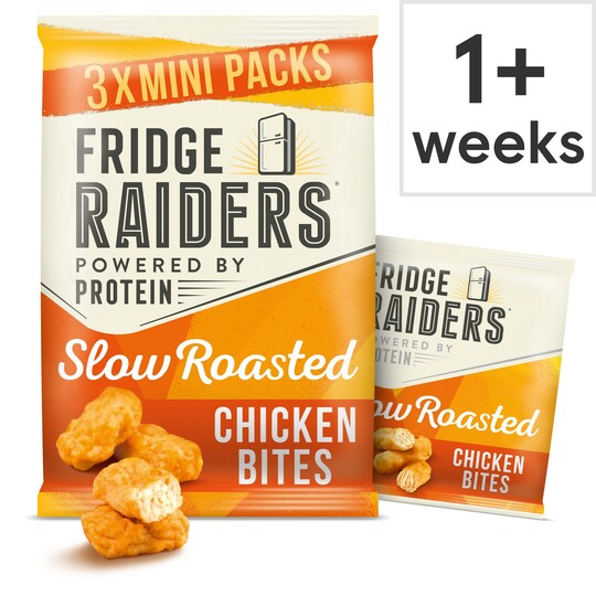 Fridge Raiders Roast Chicken Bites 3X22.5G - Tesco Groceries