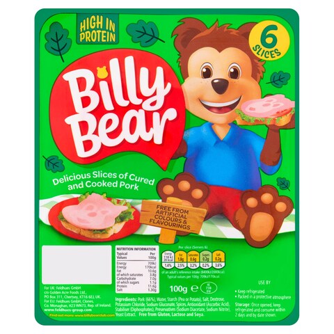 Billy Bear Slices 100G - Tesco Groceries
