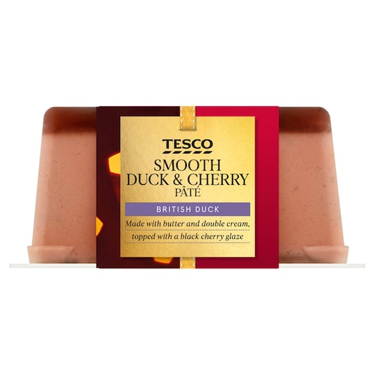 Tesco Duck & Cherry Pate 200G - Tesco Groceries