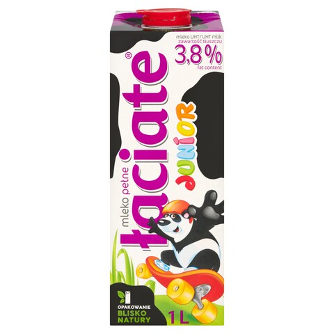 Laciate Junior UHT Whole Milk 3.8% 1 Litre - Tesco Groceries