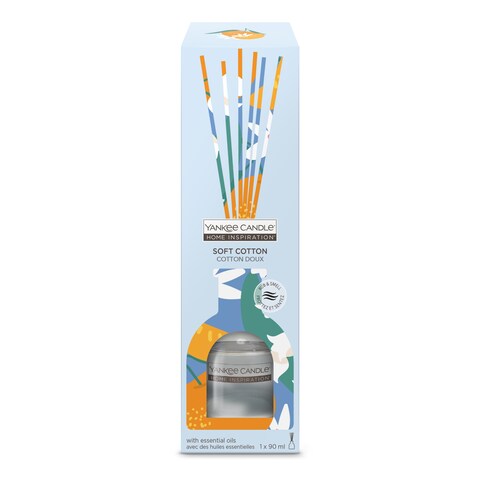 Yankee Soft Cotton Reed Diffuser 90Ml - Tesco Groceries