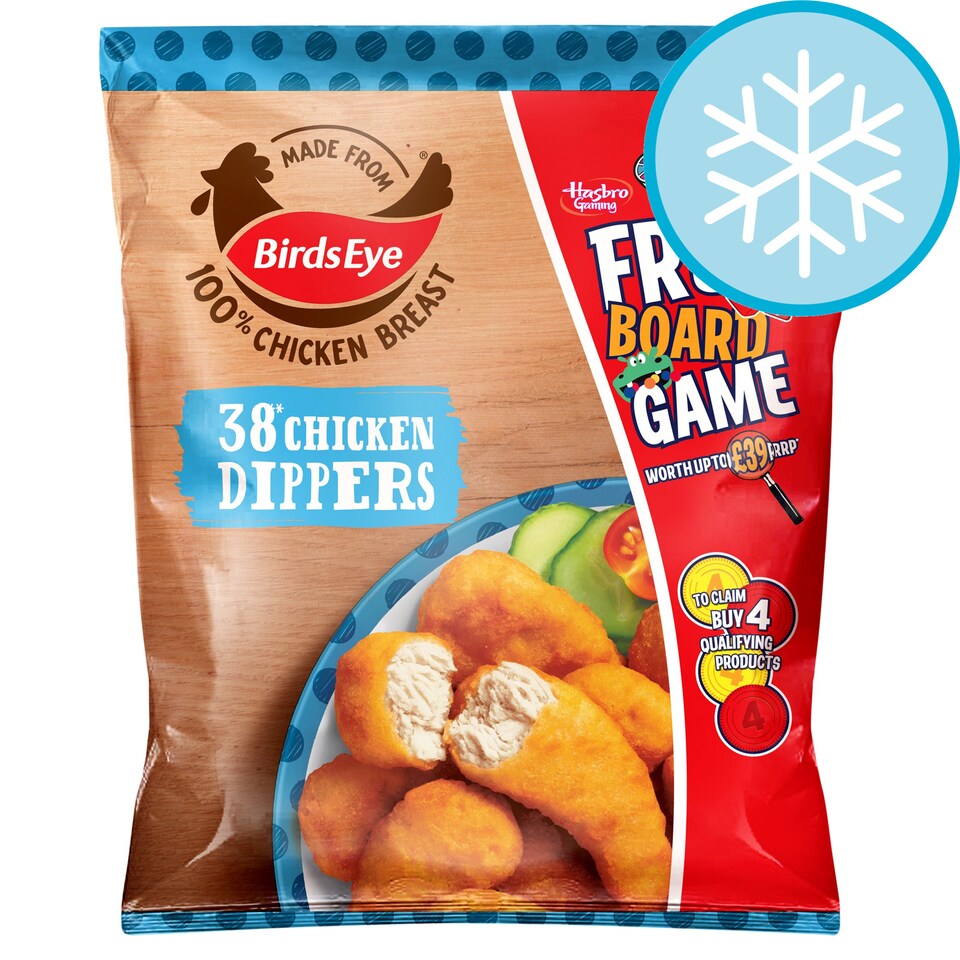 Birds Eye 38 Crispy Chicken Dippers 697G - Tesco Groceries