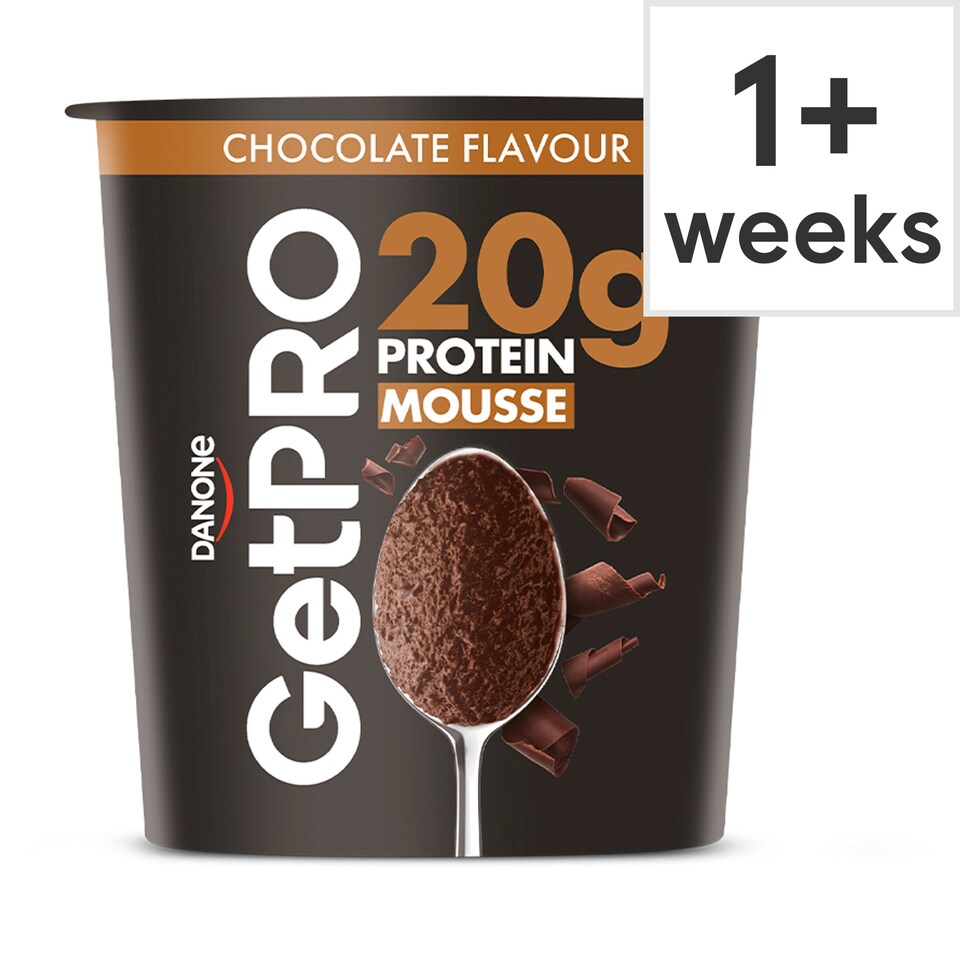 GetPro Chocolate High Protein Mousse 200g - Tesco Groceries