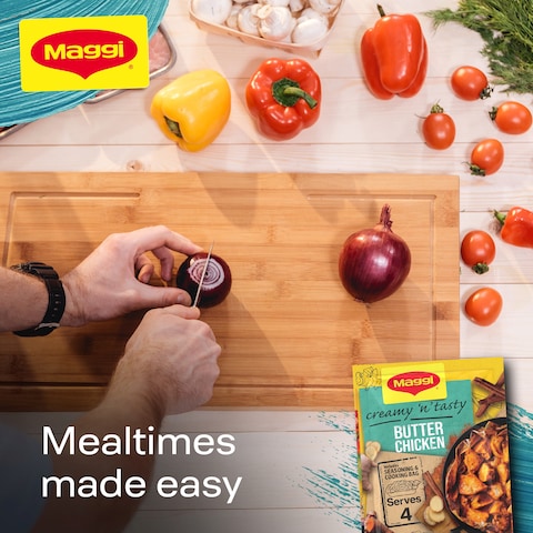 Maggi So Juicy Creamy Butter Chicken Recipe Mix 41g - Tesco Groceries