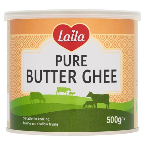 LAILA PURE BUTTER GHEE 500G - Tesco Groceries