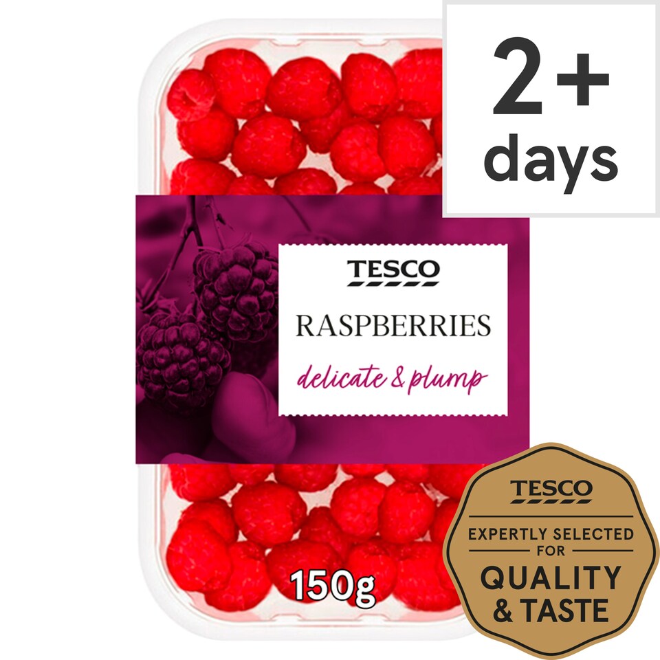 Tesco Raspberries 150G - Tesco Groceries
