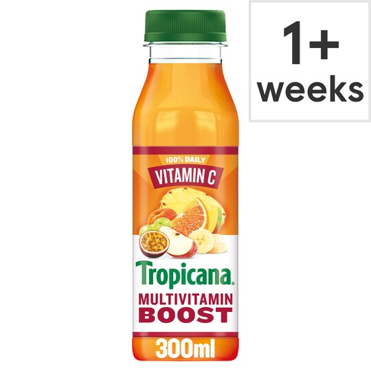 Tropicana Multivitamins 300Ml - Tesco Groceries