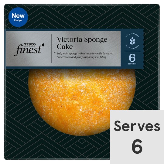 Tesco Finest Victoria Sponge - Tesco Groceries