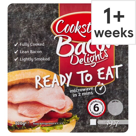 Cookstown Bacon Delights Ca 120G - Tesco Groceries